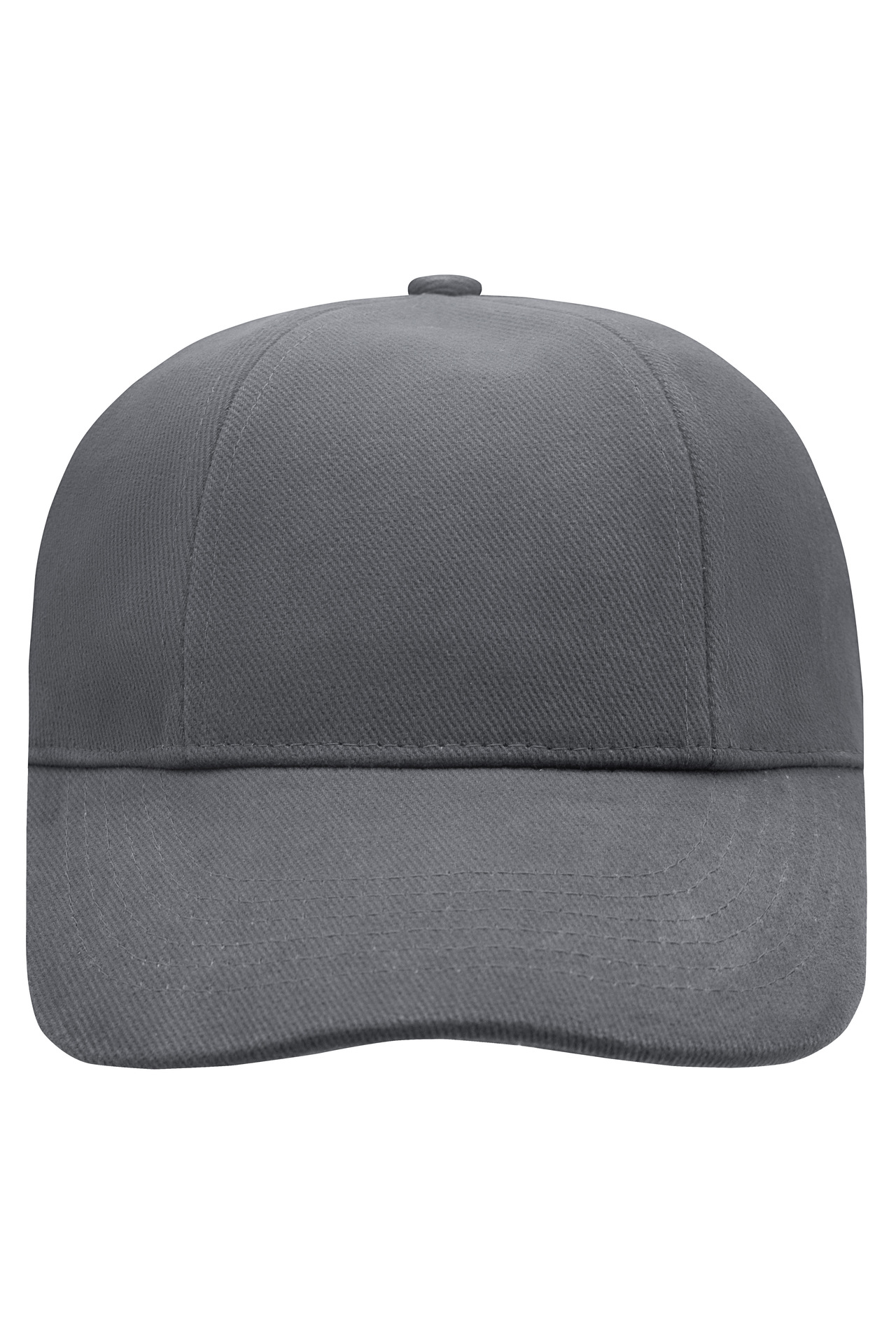 Unisex Turned 6 Panel Cap Laminated Dark-grey-Daiber