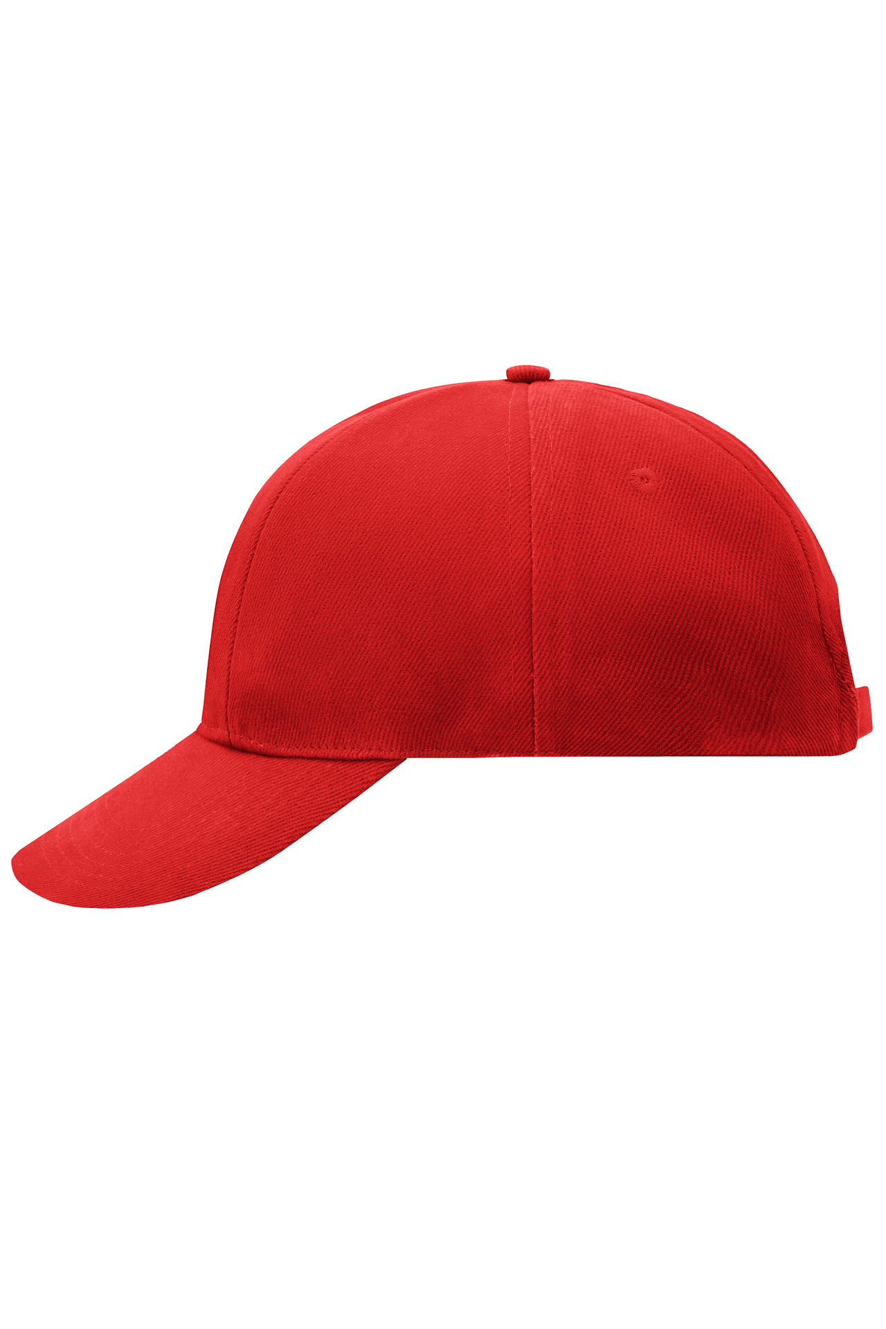Unisex Turned 6 Panel Cap Laminated Red-Daiber