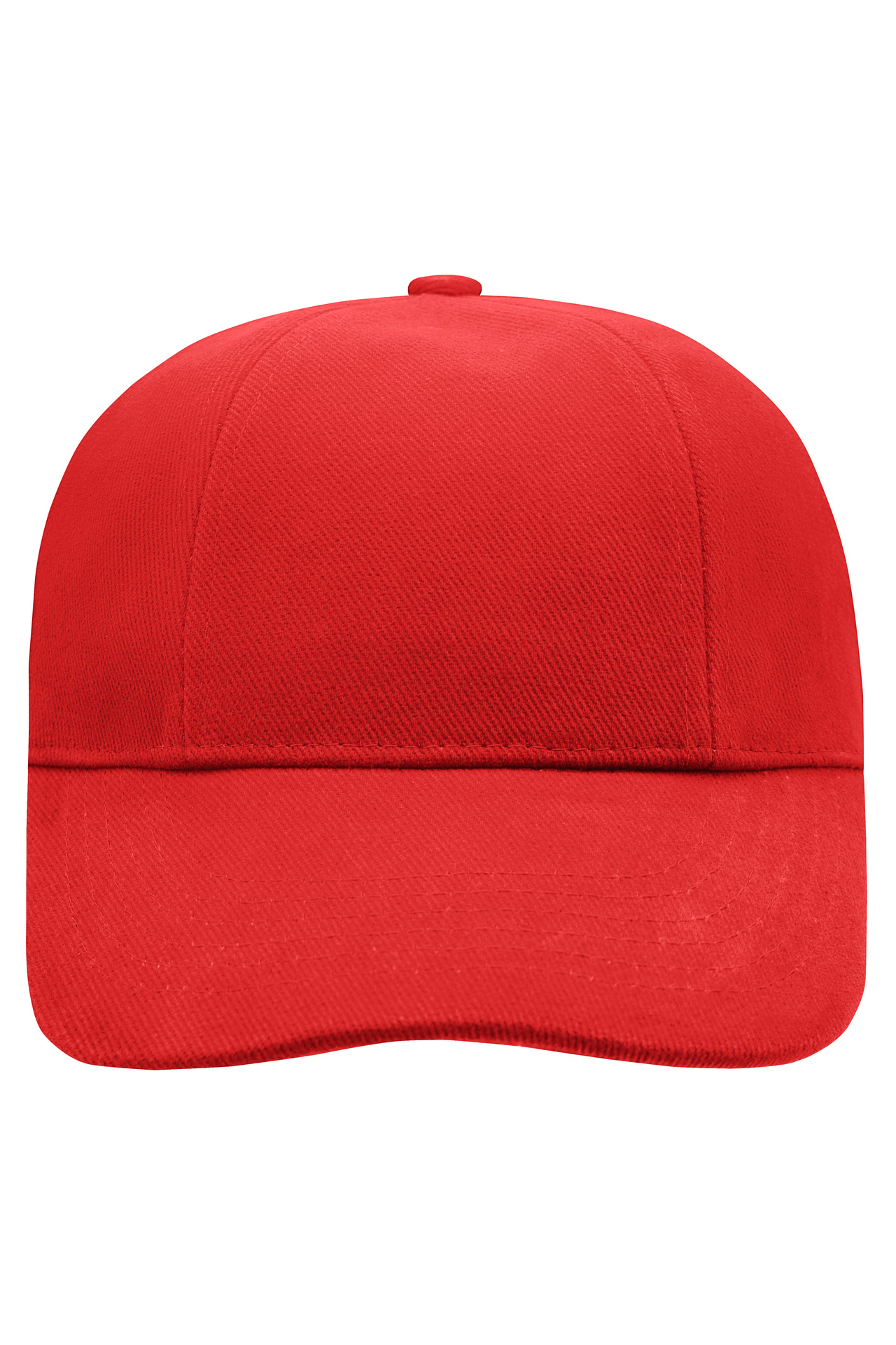 Unisex Turned 6 Panel Cap Laminated Red-Daiber