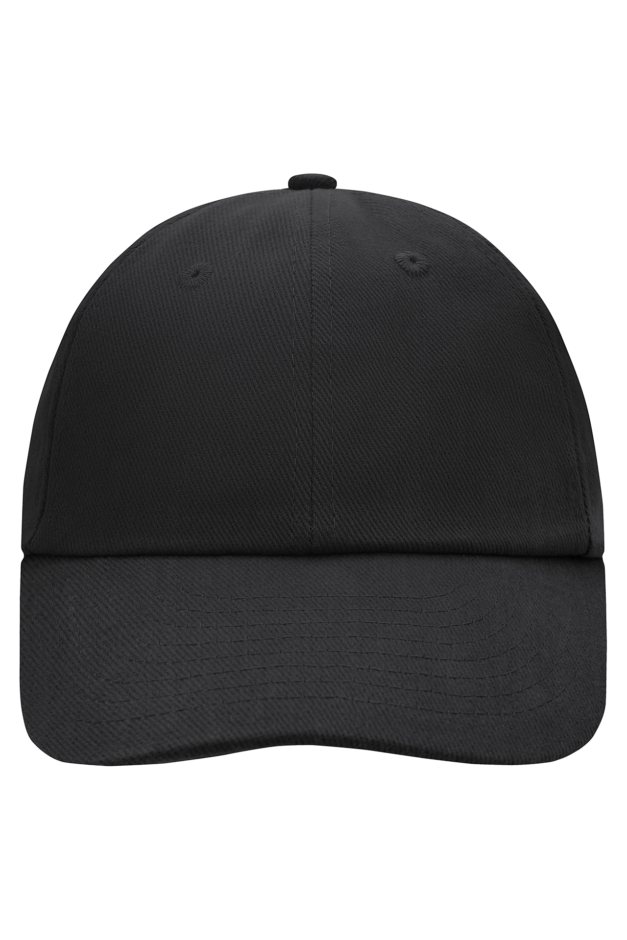 Unisex 6 Panel Raver Cap Black-Daiber