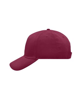 Unisex 5 Panel Cap Burgundy-Daiber