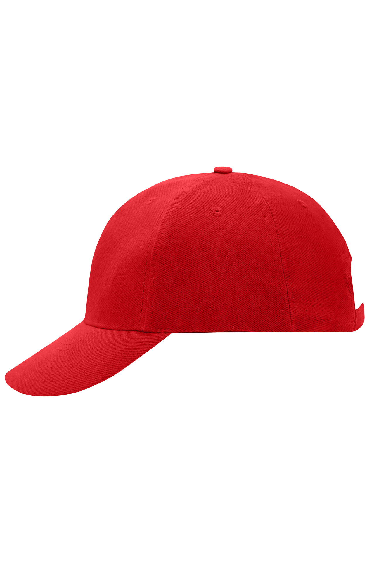 Unisex 6 Panel Raver Cap Laminated Signal-red-Daiber