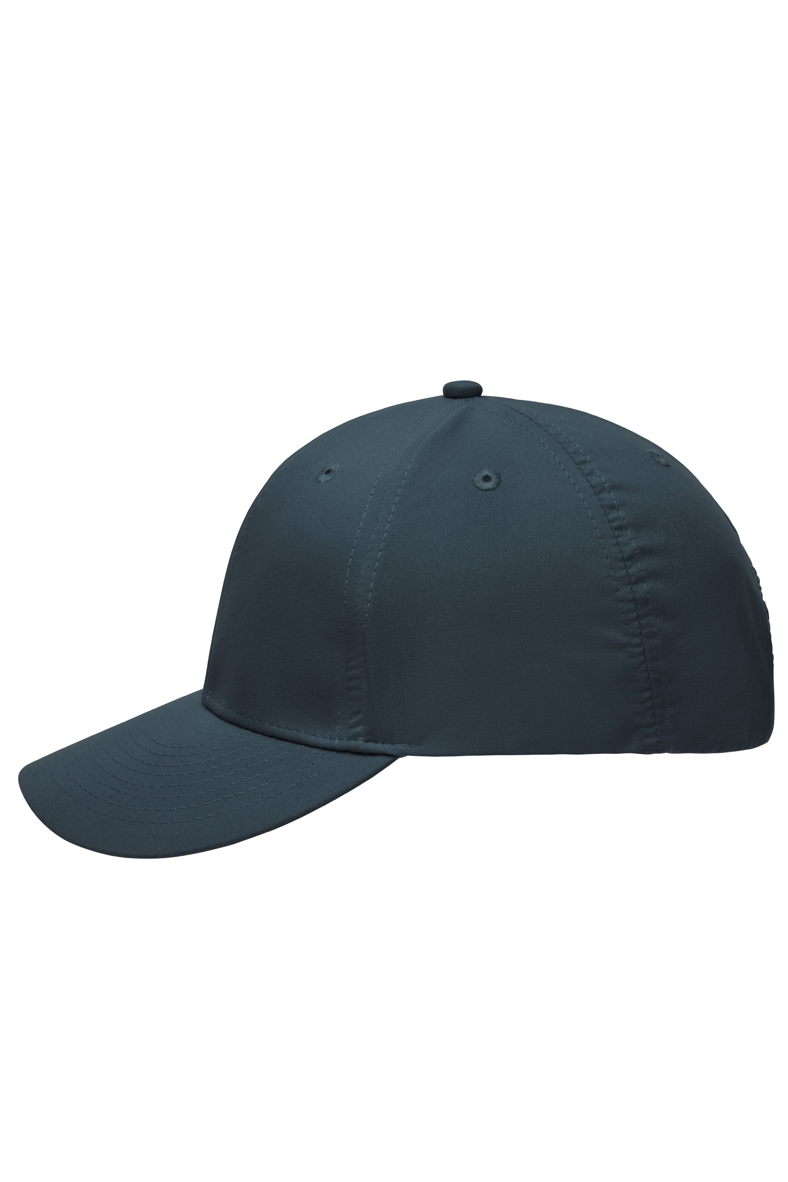 Unisex 6 Panel Polyester Peach Cap Iron-grey-Daiber