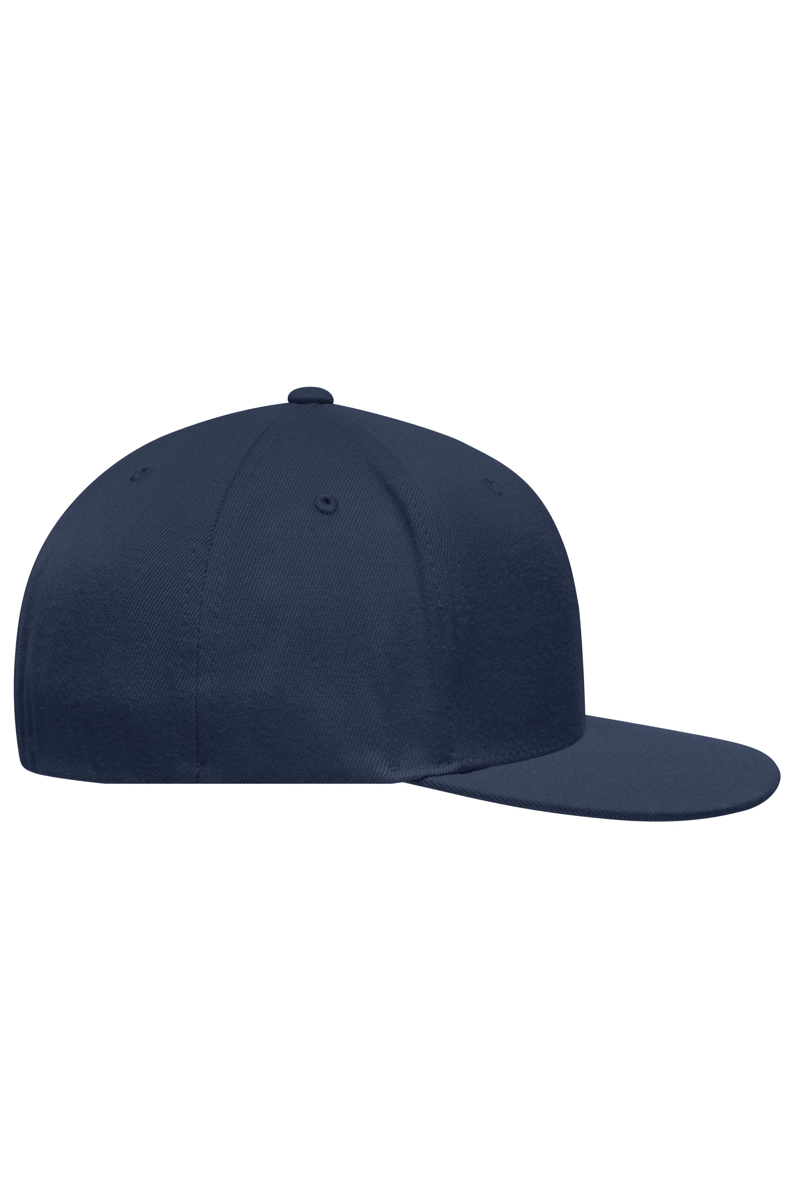Unisex Flexfit® Flat Peak Cap Navy-Daiber