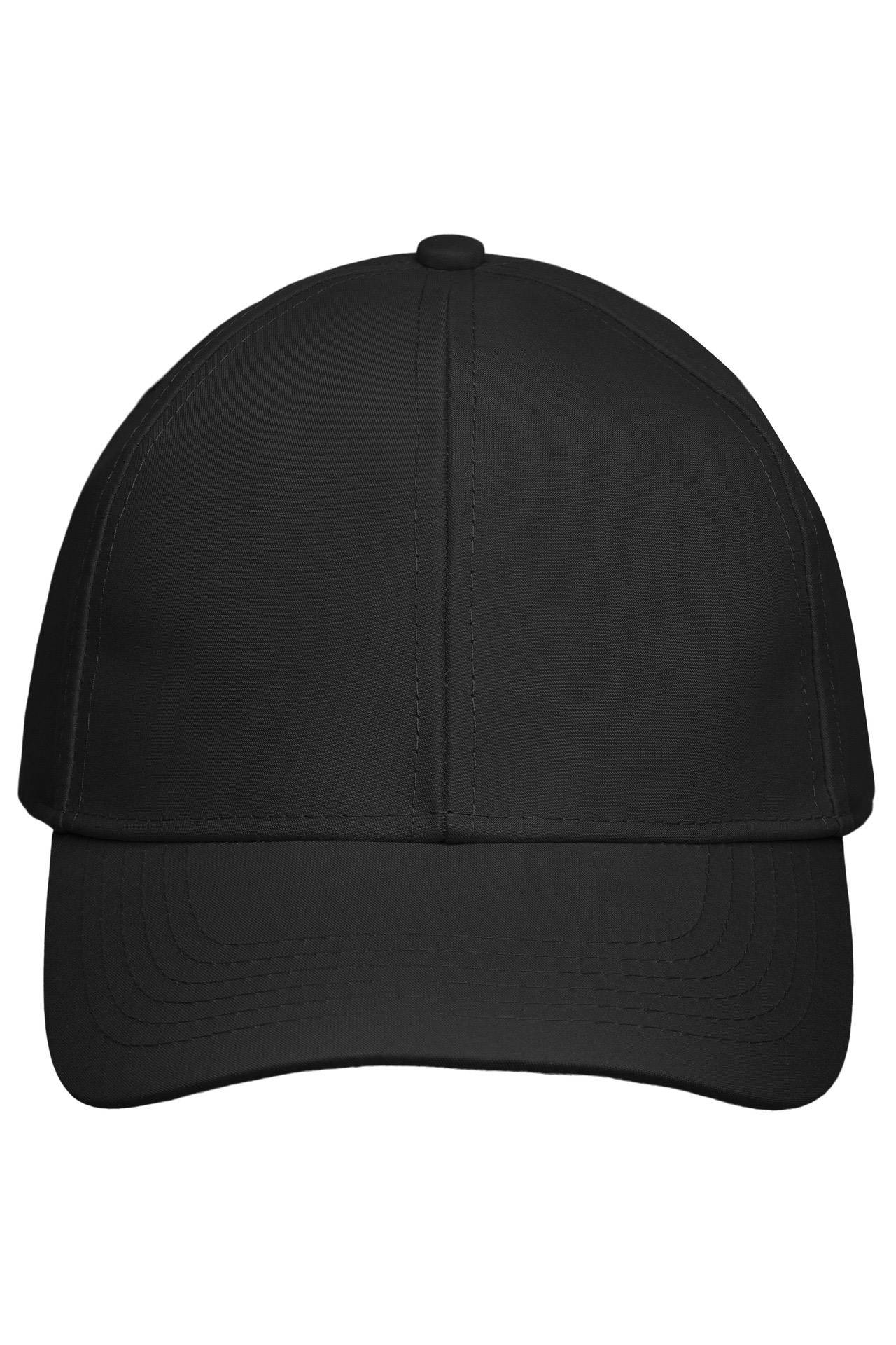 Unisex 6 Panel Function Cap Black-Daiber