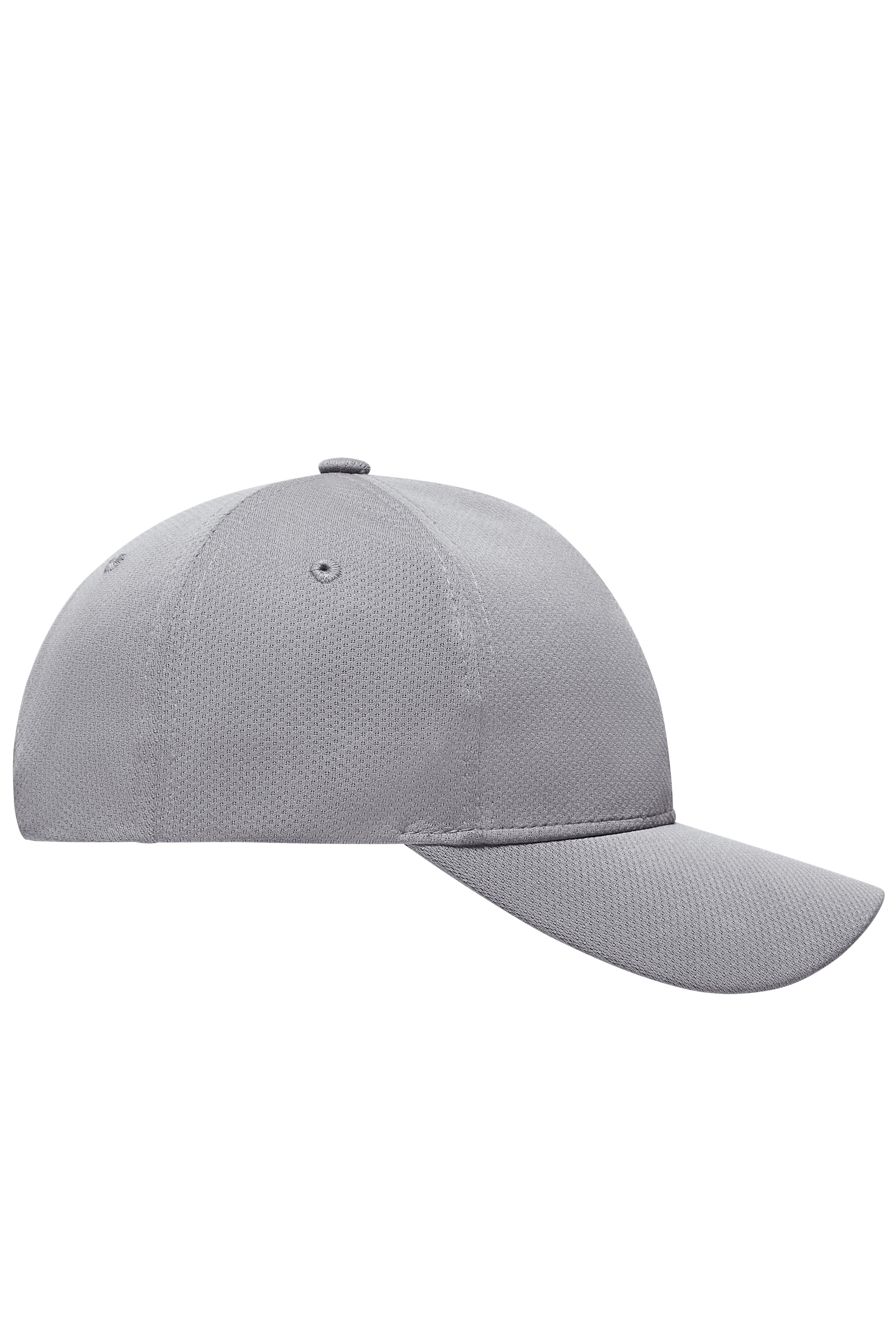 Unisex 6 Panel Sport Mesh Cap Grey-Daiber