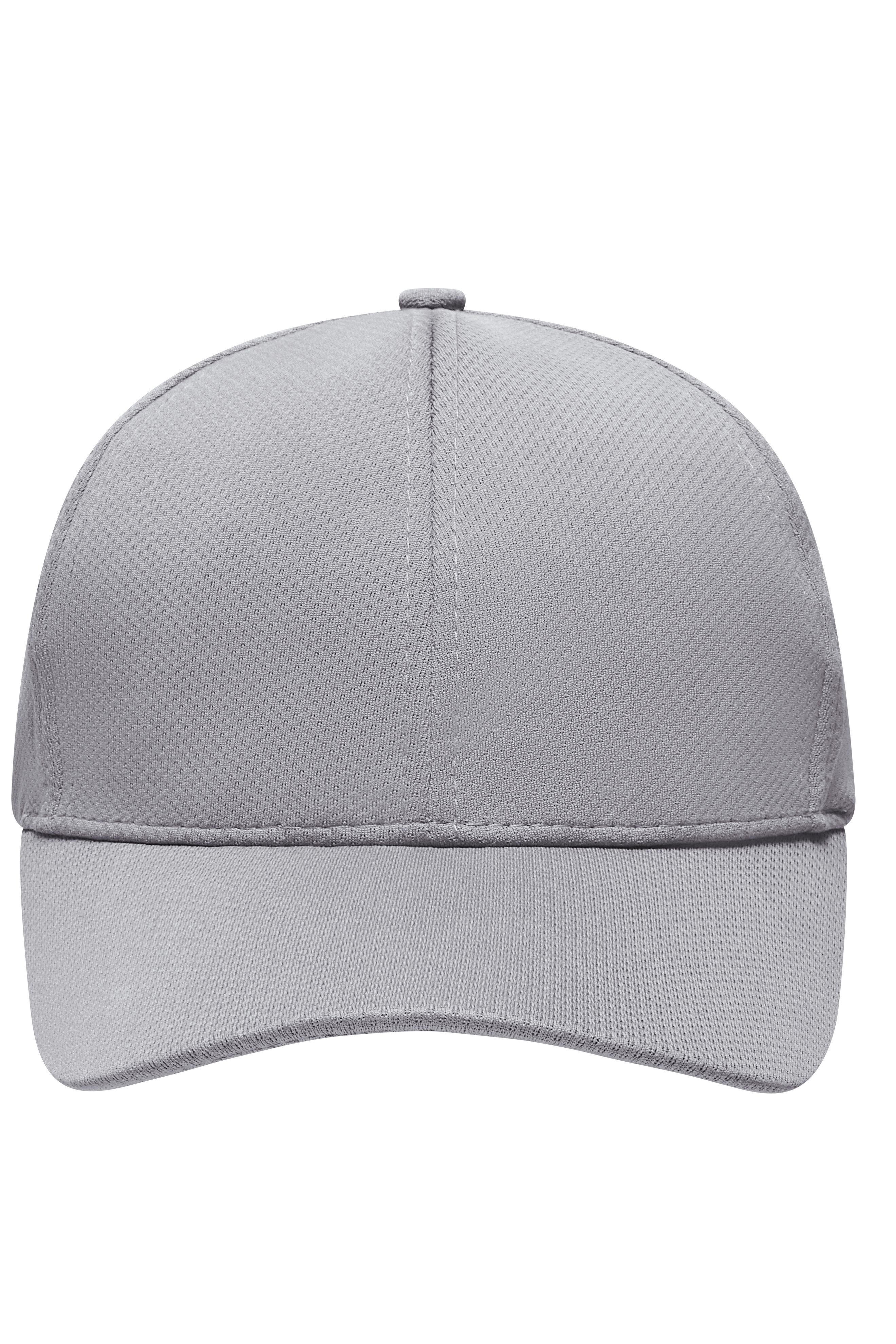 Unisex 6 Panel Sport Mesh Cap Grey-Daiber