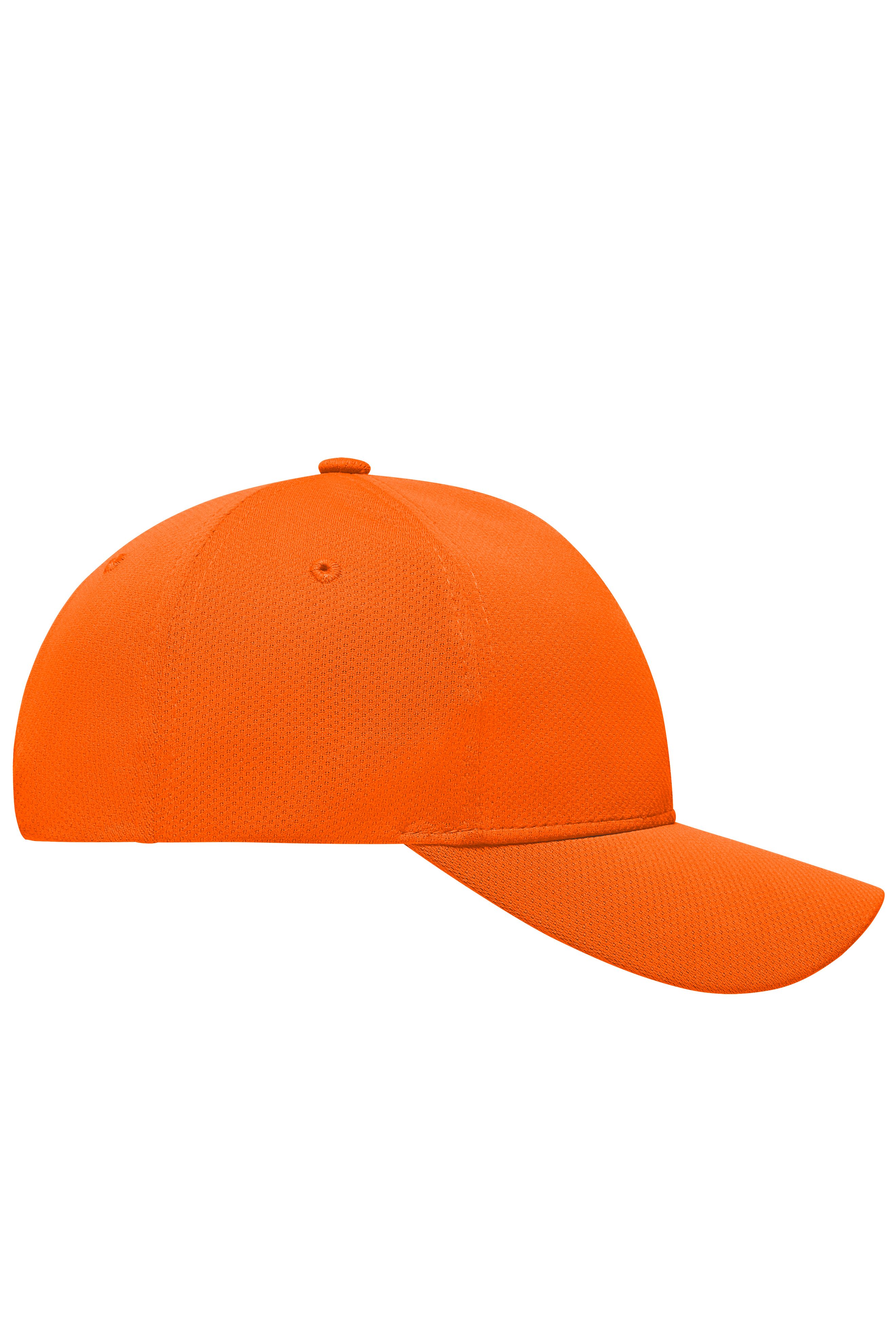 Unisex 6 Panel Sport Mesh Cap Orange-Daiber
