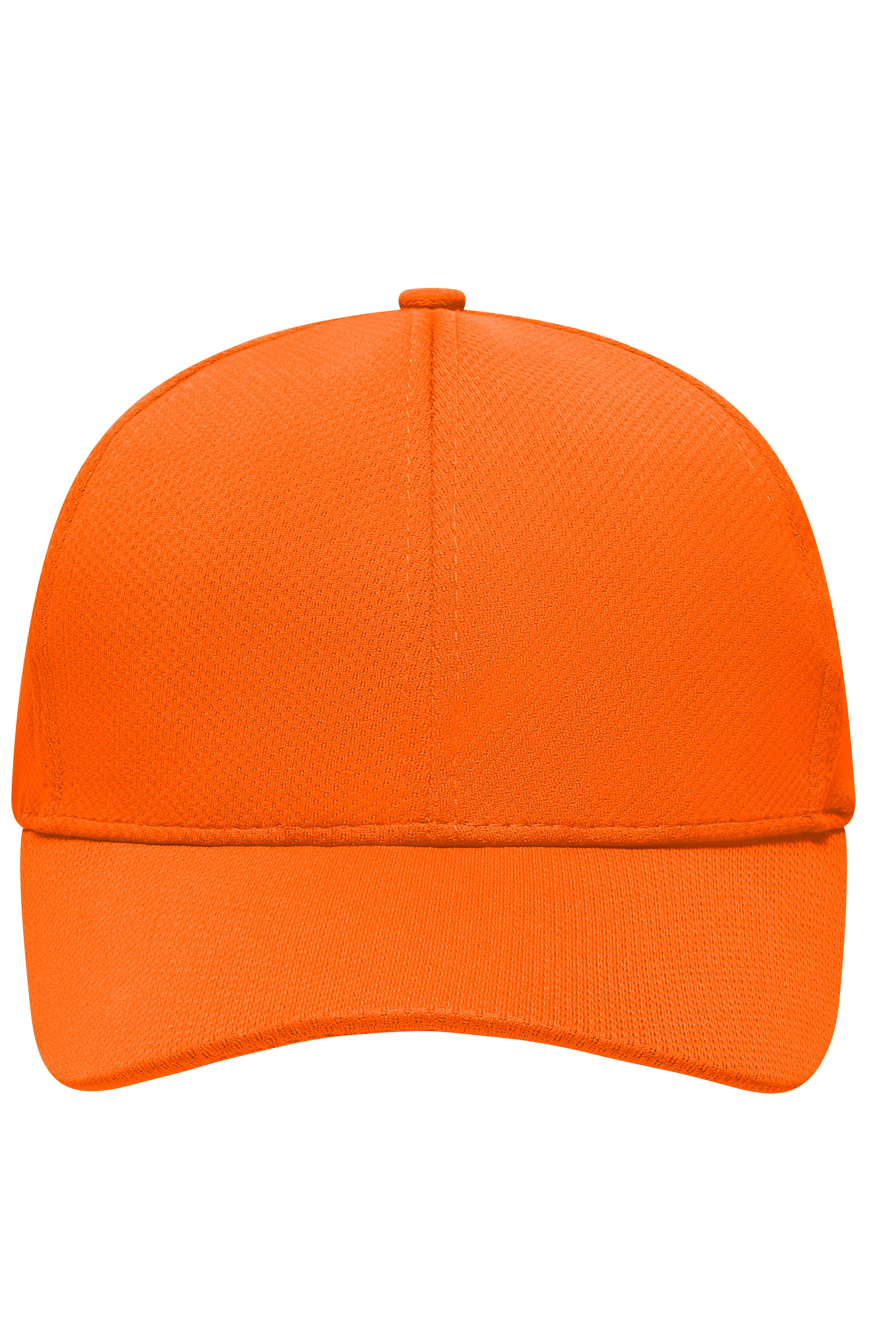 Unisex 6 Panel Sport Mesh Cap Orange-Daiber