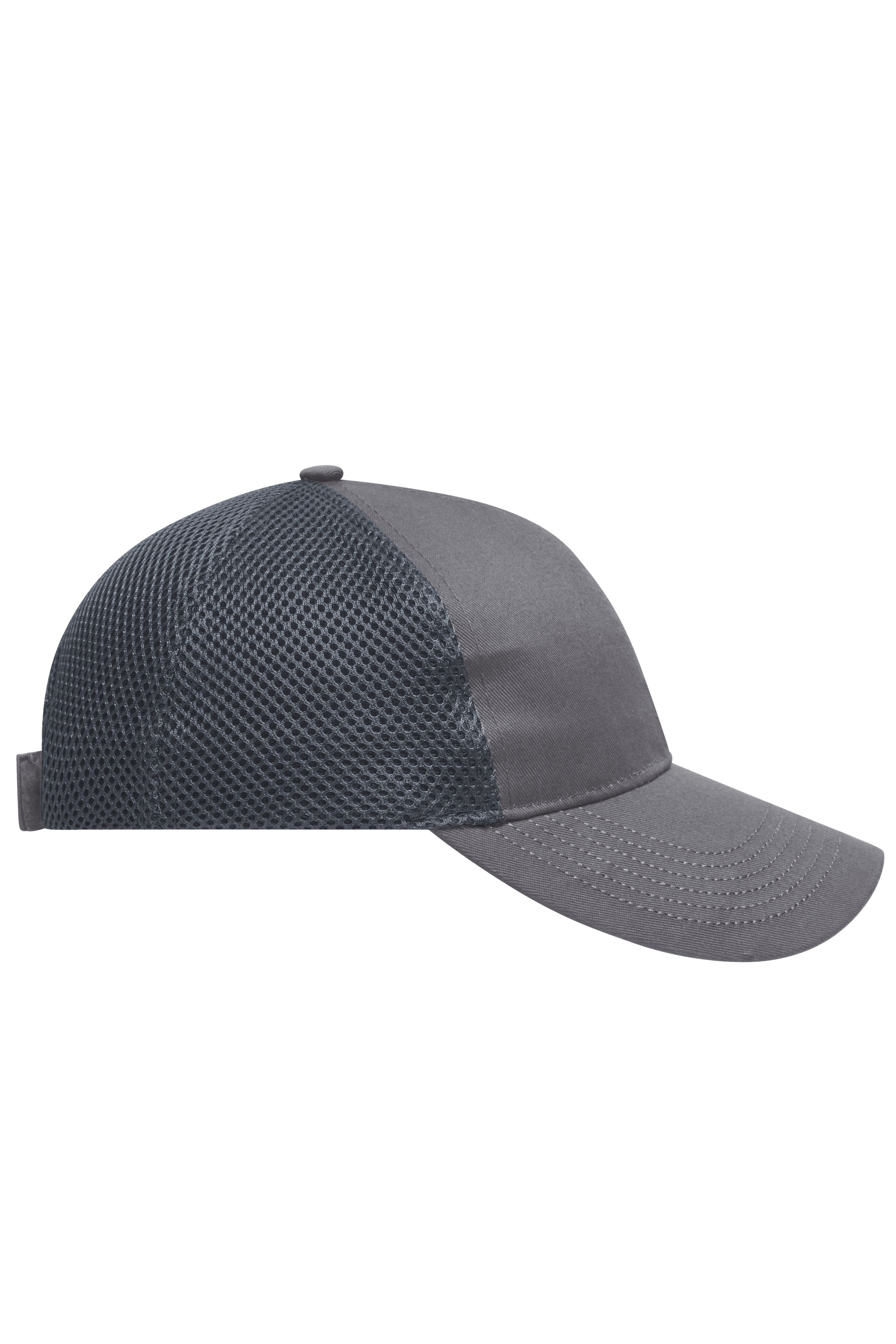 Unisex 6 Panel Air Mesh Cap Dark-grey-Daiber