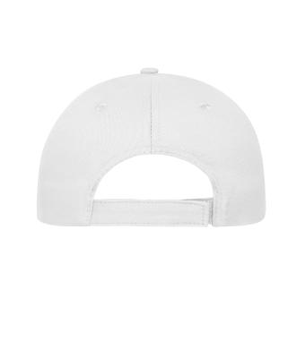 Unisex 5 Panel Cap Bio Cotton White-Daiber