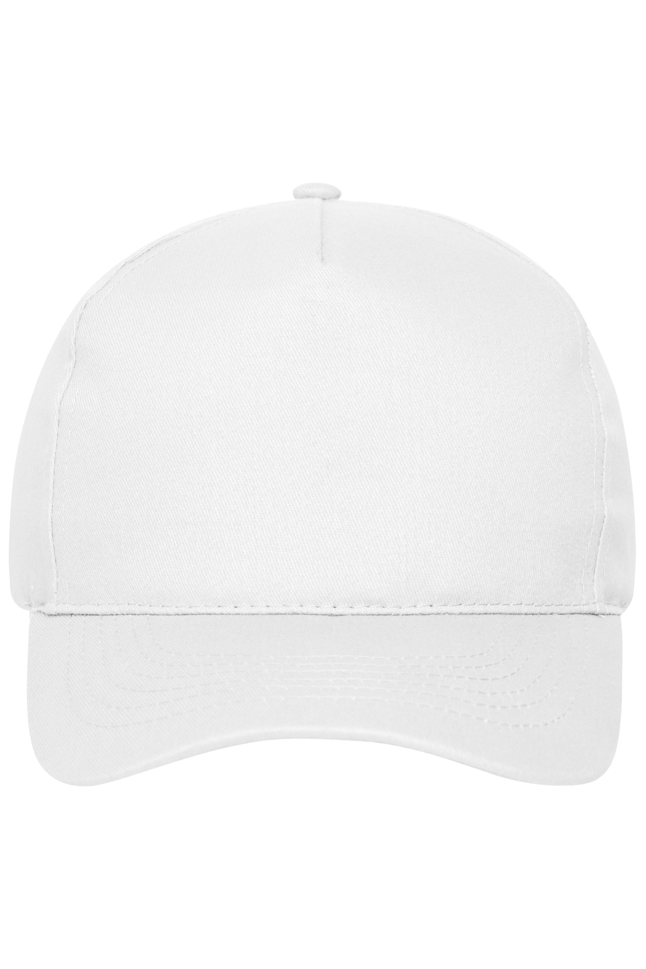 Unisex 5 Panel Cap Organic Cotton White-Daiber