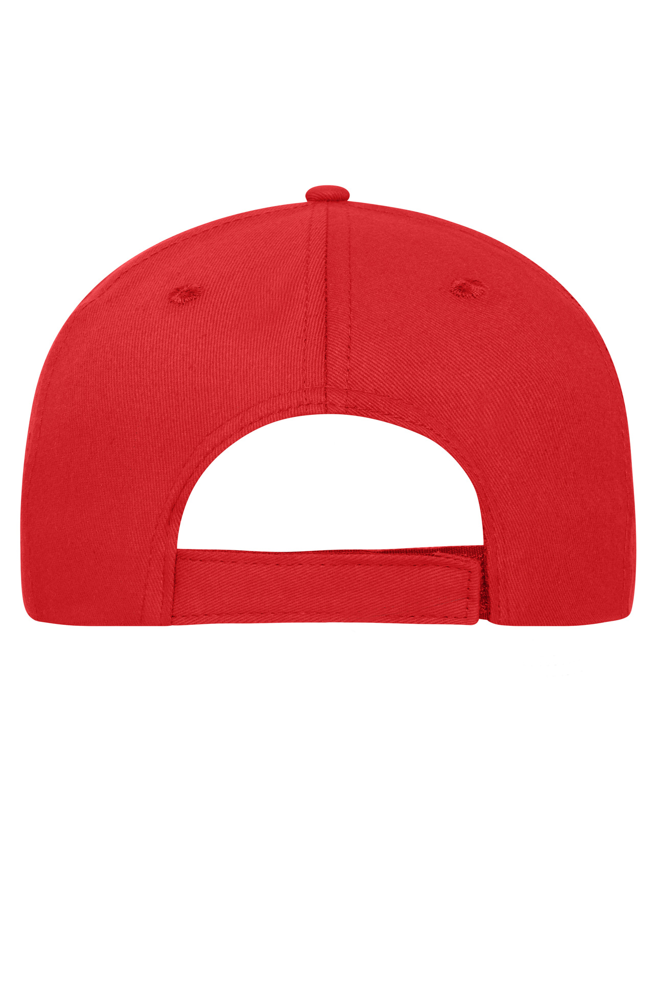 Unisex 5 Panel Sandwich Cap Organic Cotton Red/white-Daiber