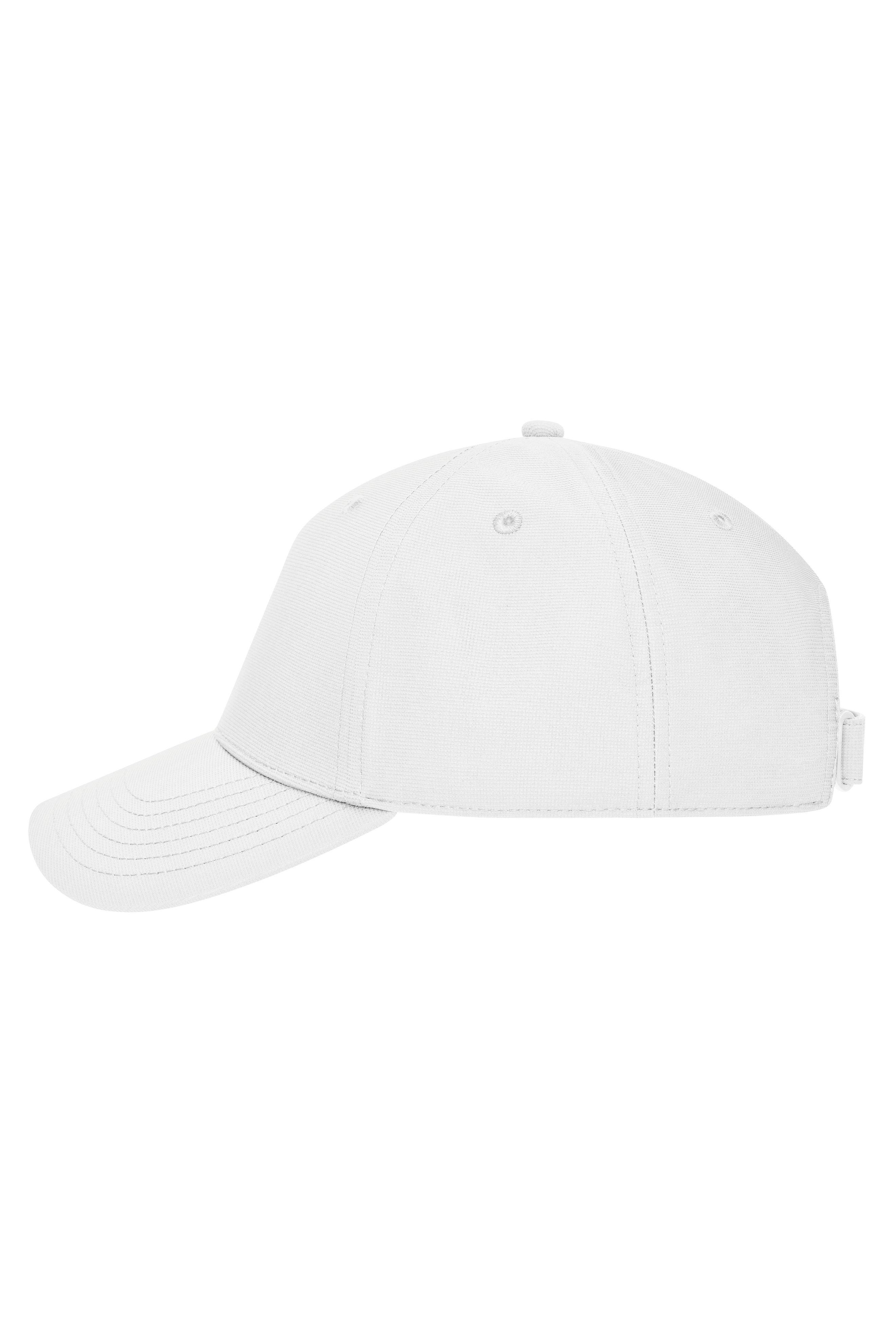 Unisex 6 Panel Workwear Cap RCS White-Daiber
