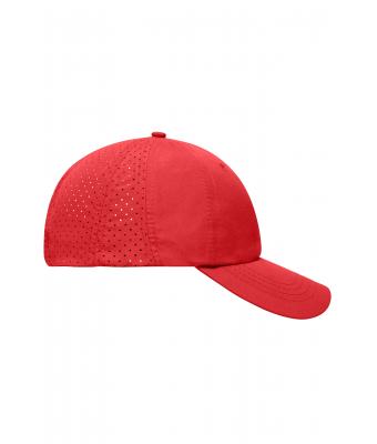 Unisex Laser Cut Cap Red-Daiber