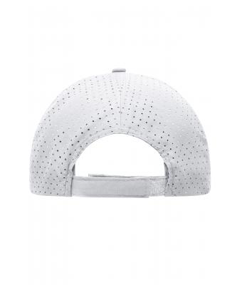 Unisex Laser Cut Cap White-Daiber