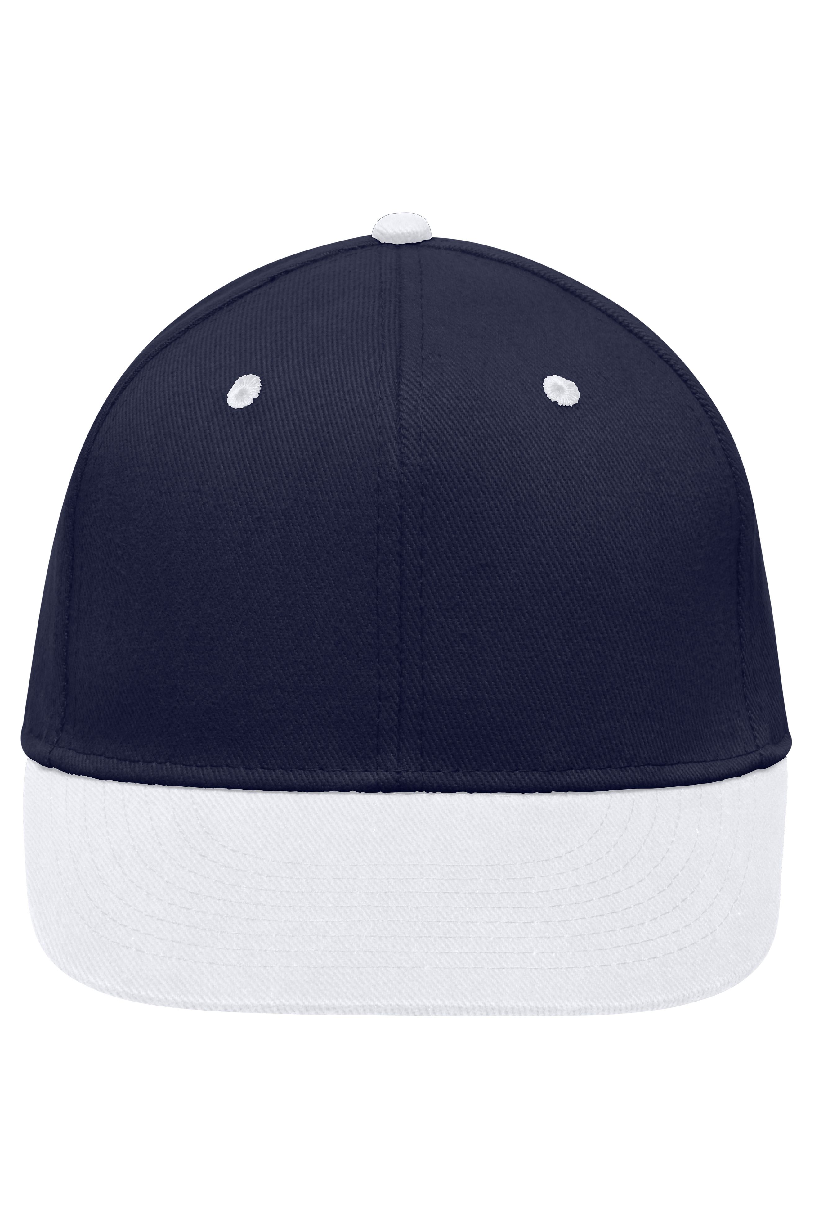 Unisex 6 Panel Pro Cap Navy/white-Daiber