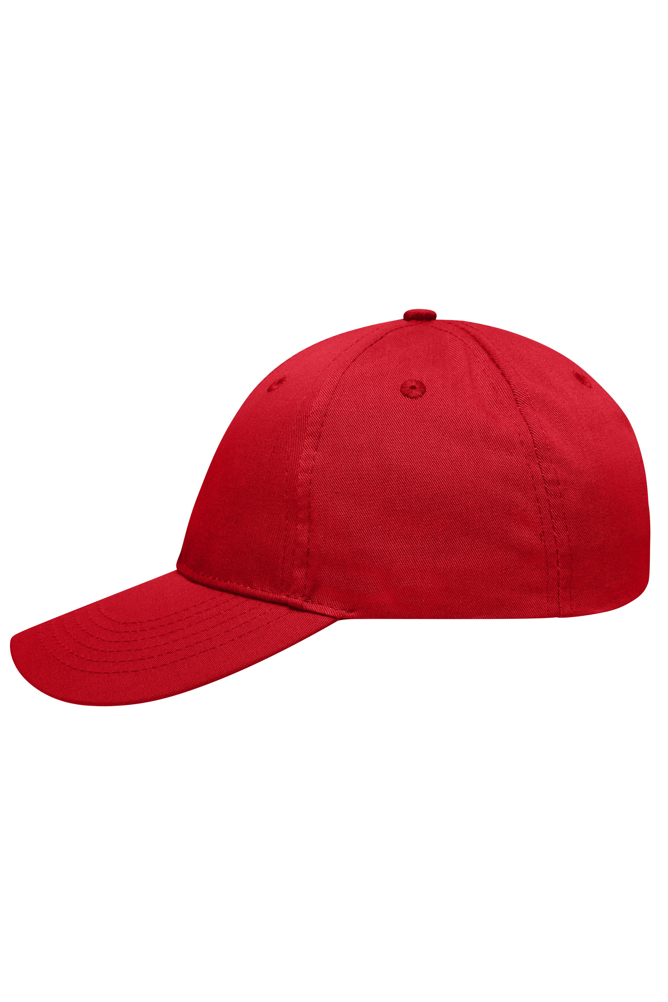 Unisex 6 Panel Workwear Cap - STRONG - Red-Daiber