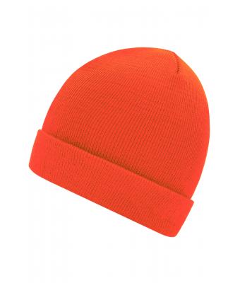 Unisex Knitted Cap Bright-orange-Daiber