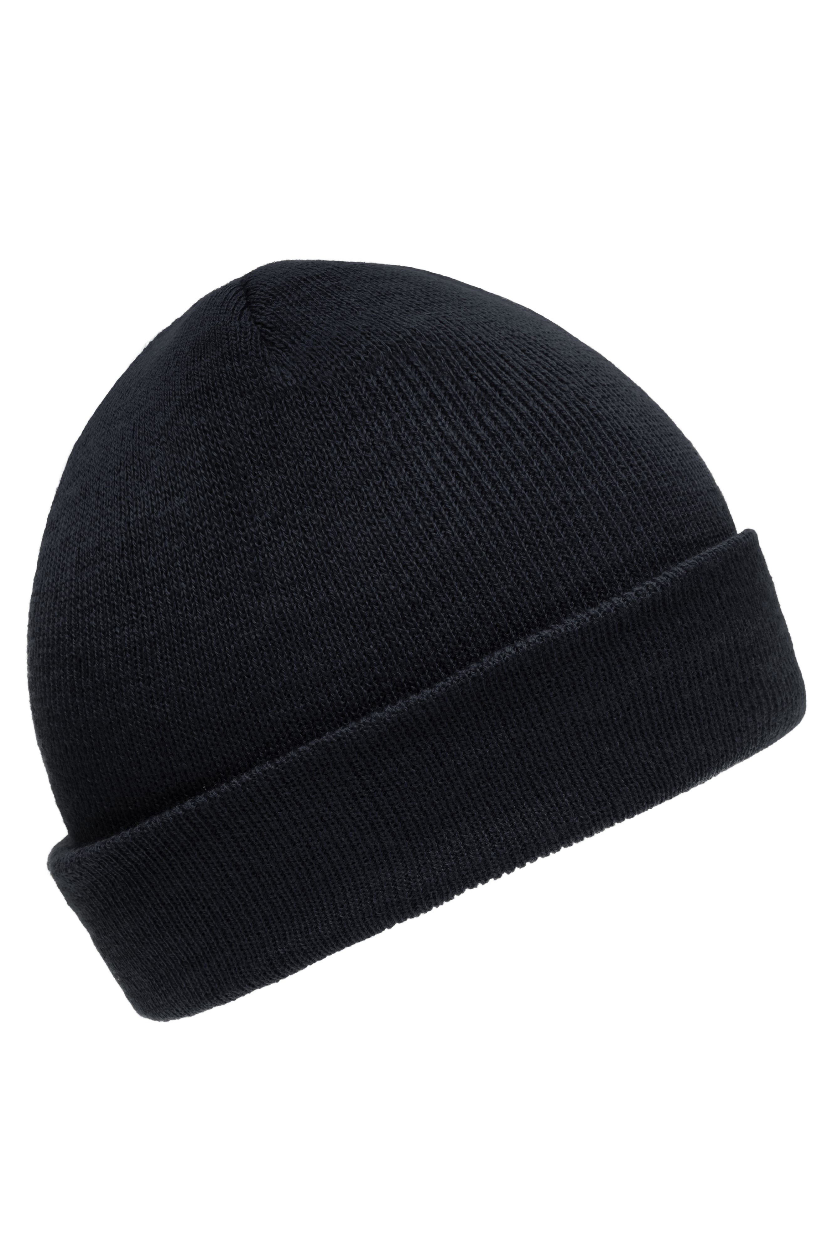 Kids Knitted Cap for Kids Black-Daiber