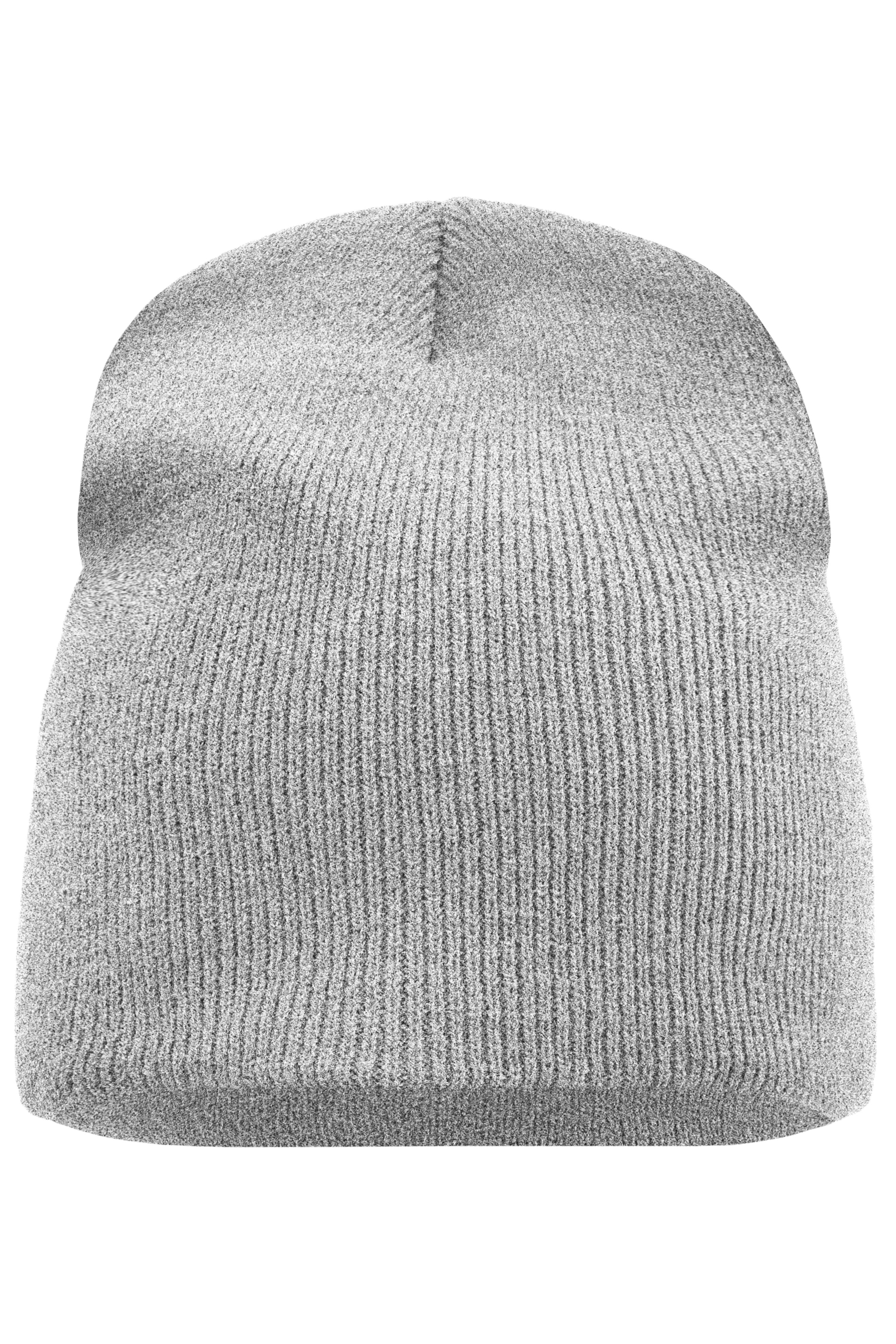 Unisex Beanie No.1 Light-grey-melange-Daiber