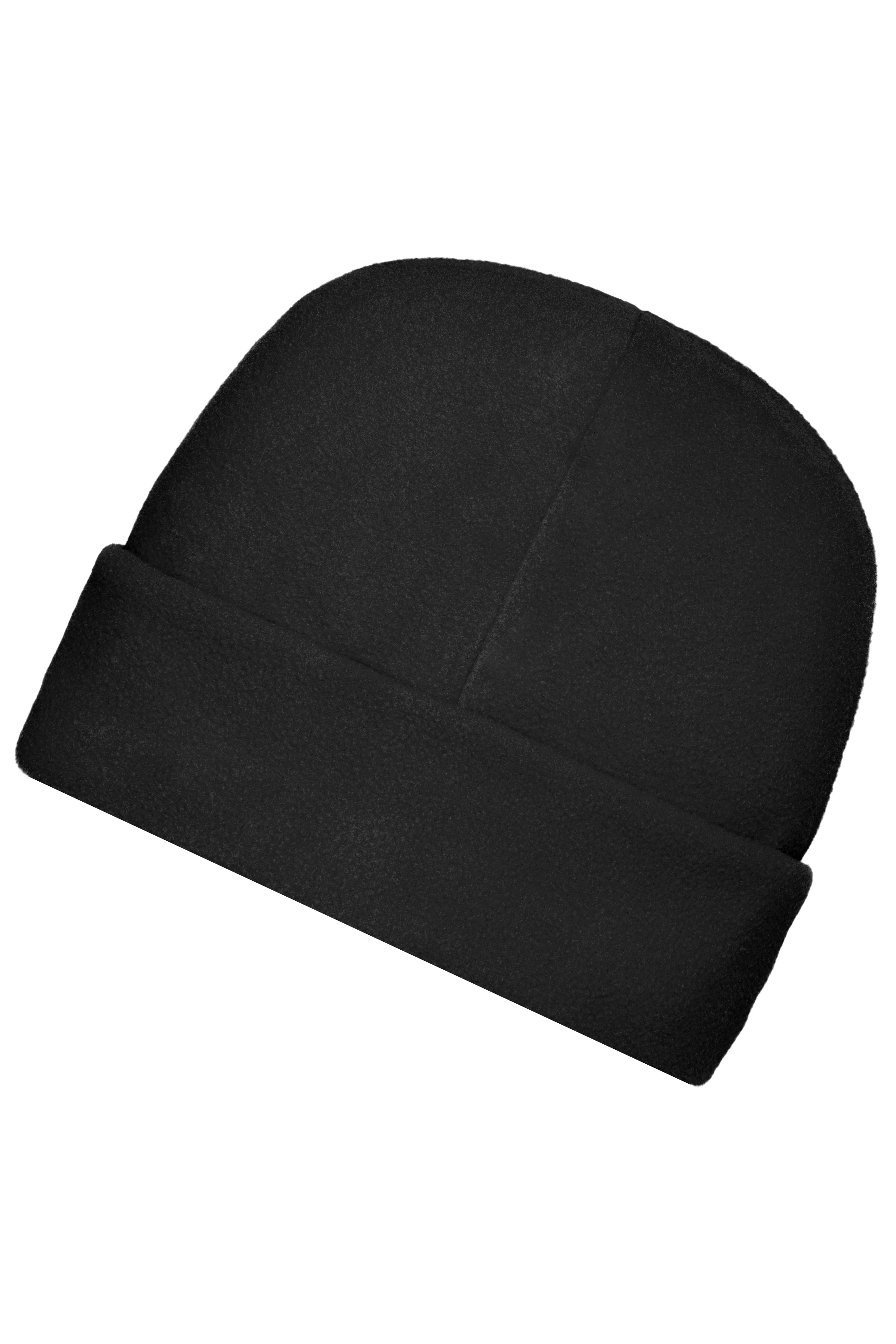 Unisex Microfleece Cap Black-Daiber