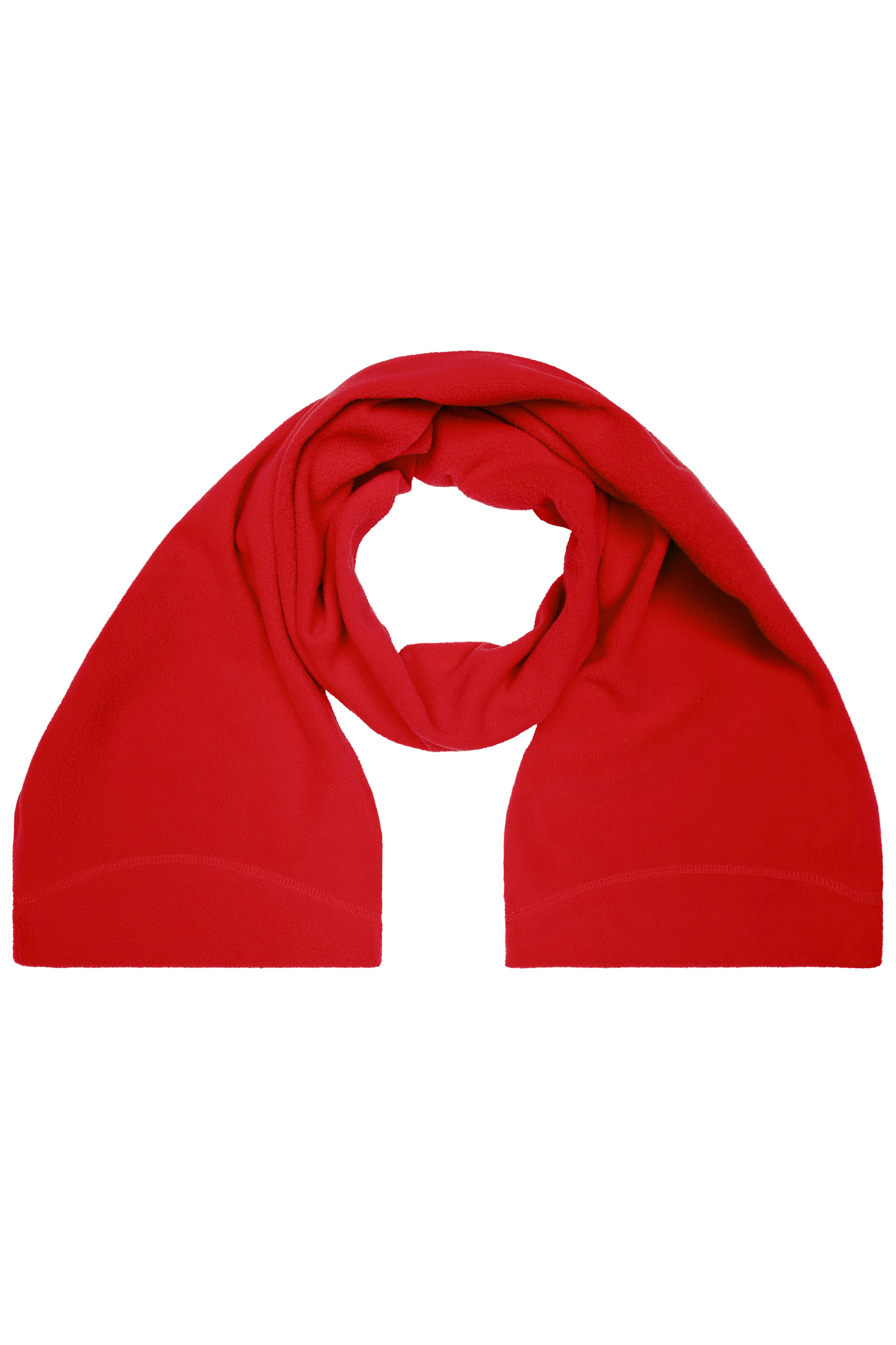 Unisex Microfleece Scarf Red-Daiber