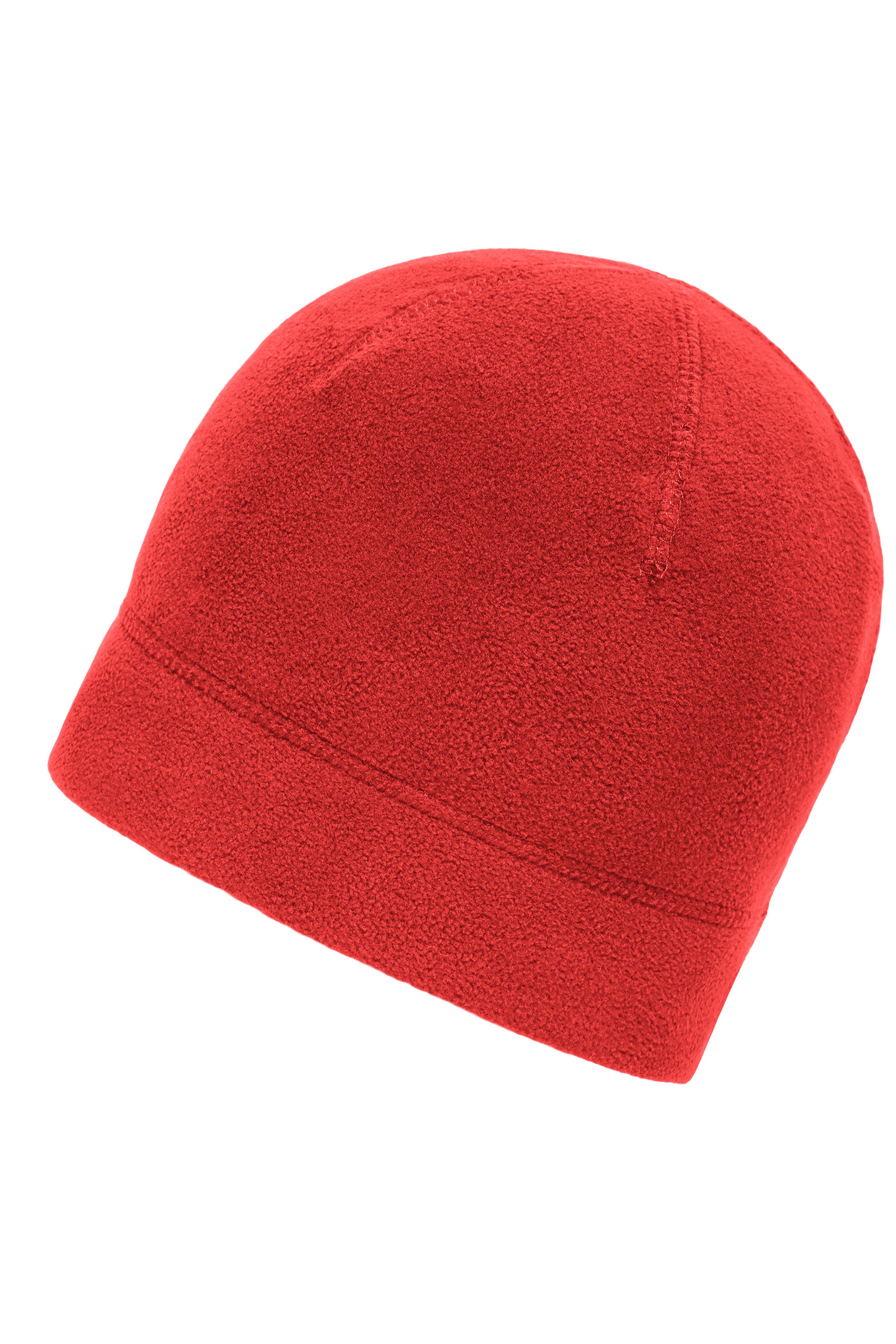 Unisex Microfleece Cap Red-Daiber